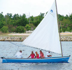 Dart Foundation puts the wind in sails of local Catboat Club - Cayman ...
